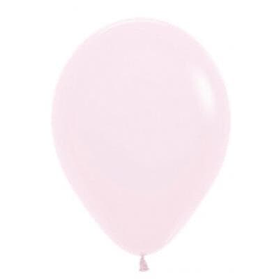 Sempertex Pastel Matte Pink Latex Balloon 30cm Bag(100) – Parties And More