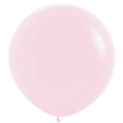 Sempertex Pastel Matte Pink Latex Balloon 90cm Pack(3) – Parties And More